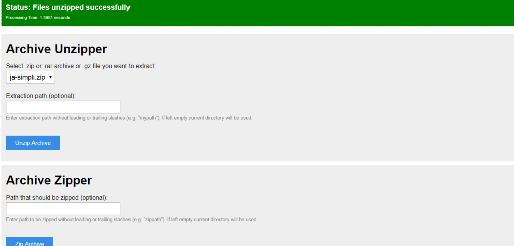 Cara Mudah Extract File Zip dari FileZilla - SENANG BERBAGI
